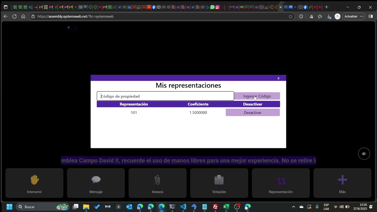 Tutoria asamblea virtual