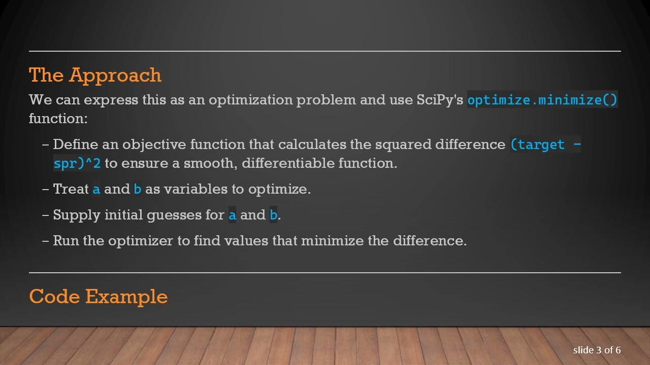 Optimizing Two Variables in a Python DataFrame with scipy.optimize
