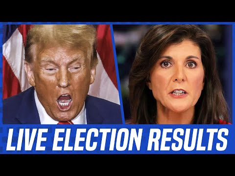LIVE: 2024 Trump vs Haley South Carolina Republican primary election results