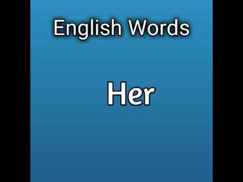 #33 English Word | Her | Basic English Words #Shorts