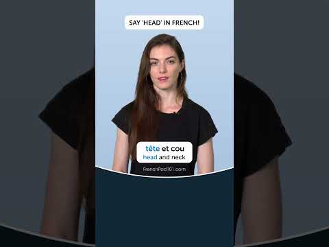 Head: in French π«π· #shorts #French