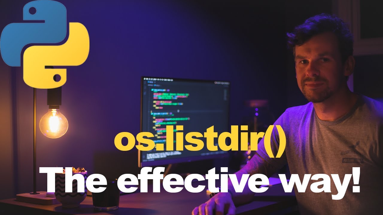 Simple Python | How to use the os.listdir()function.