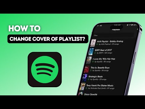 How to change the cover photo of your playlist on Spotify?