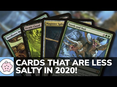 Commander Cards that are Less Salty in 2020! | EDH | Most Hated | Magic the Gathering | Commander