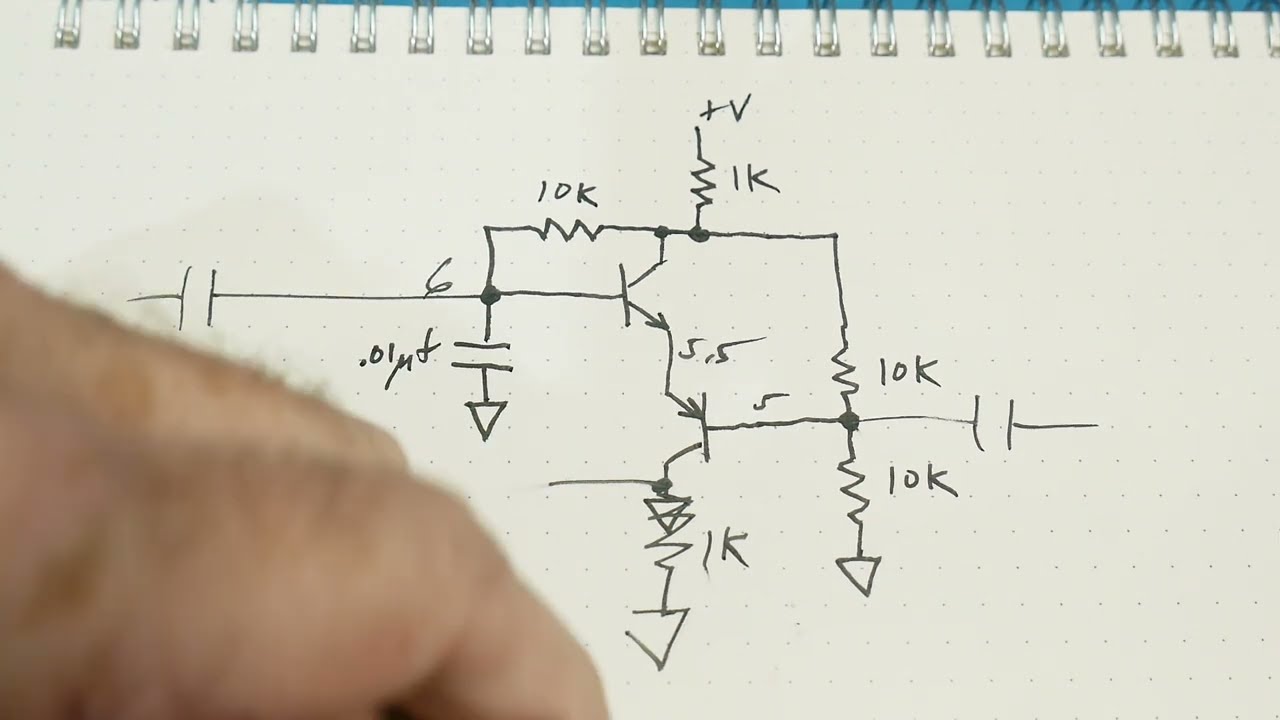 #1786 Two Transistor NPN PNP Oscillator