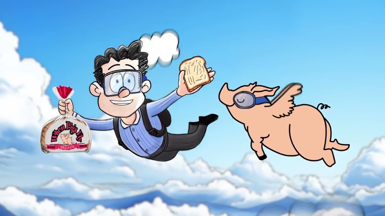 Anything Is Possible With When Pigs Fly Bread