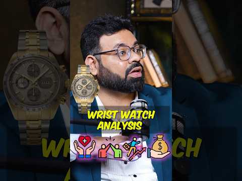 What is Wrist Watch Analysis Numerology #shorts
