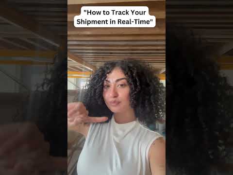 How to track your shipment