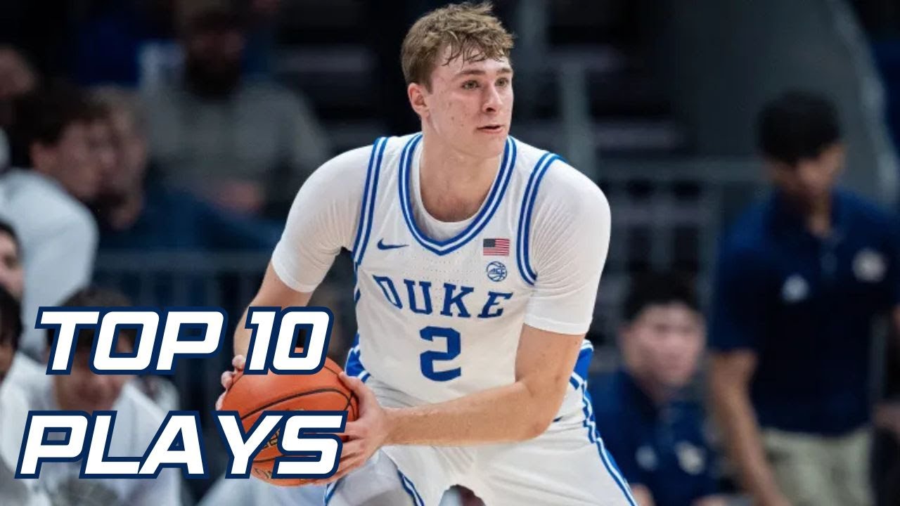 Cooper Flagg Top 10 Plays - #1 OVERALL PICK 2025 NBA DRAFT!