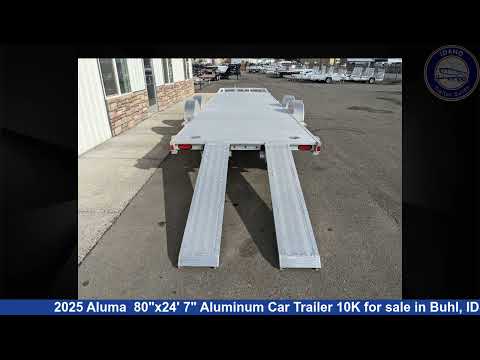 Beautiful 2025 Aluma Car Hauler Trailer RV For Sale in Buhl, ID