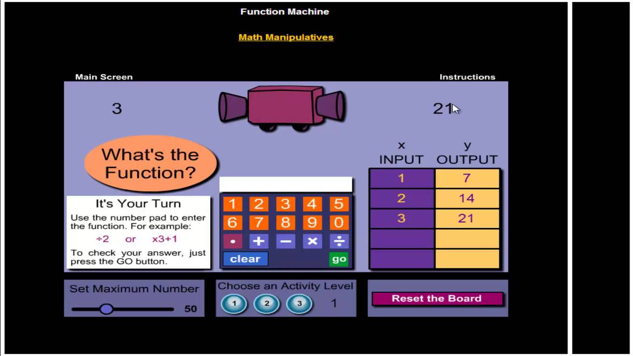 Function machine instruction