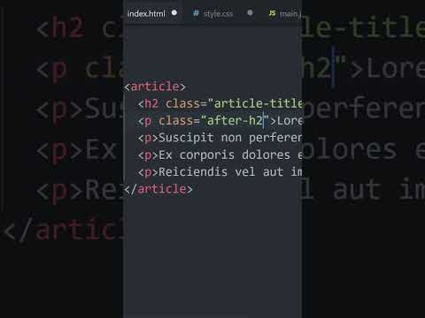 Leveraging the powers of CSS