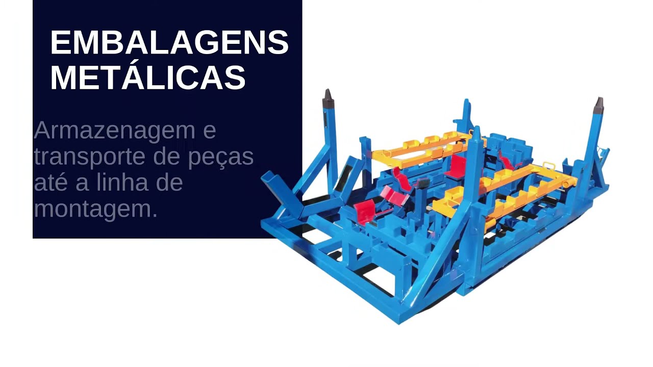 Racks metálicos para armazenagem