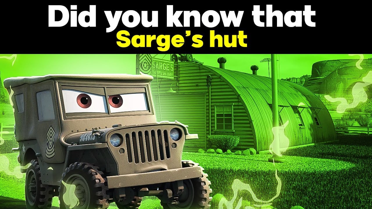 Did you know that Sarge's hut...  -CARZITOON EXPLAINER