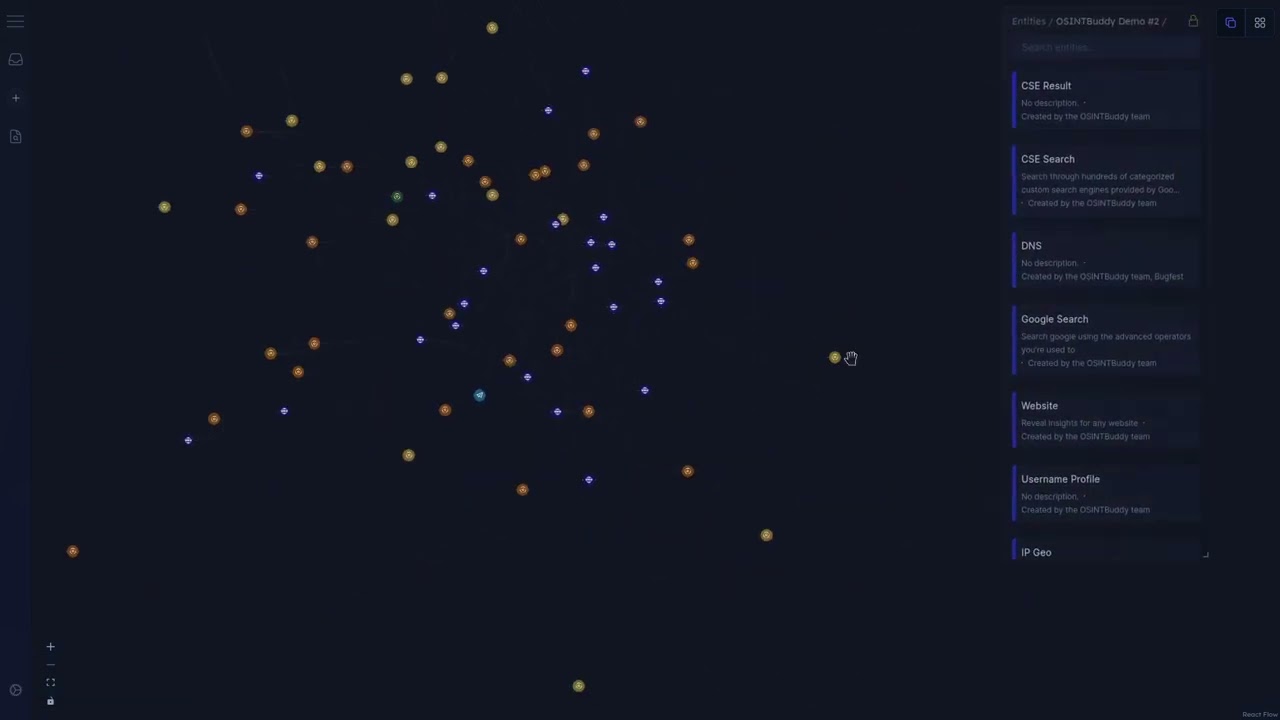OSINTBuddy: UI/UX Improvements