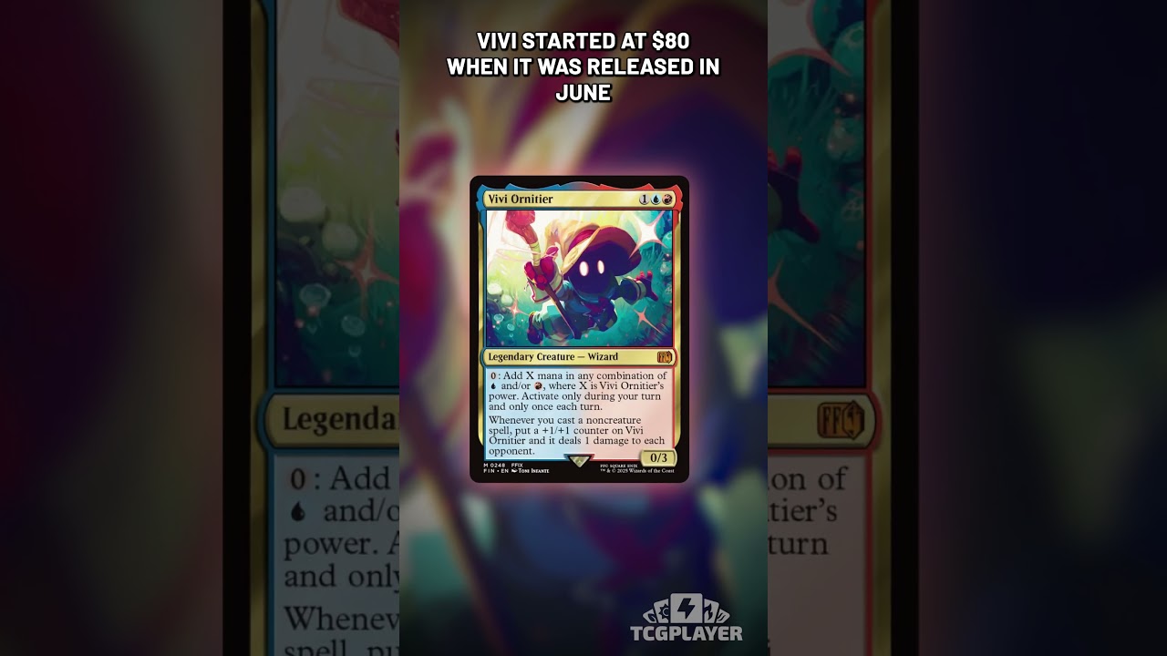 MTG-Final Fantasy's Vivi Ornitier is Going Down in Price Thanks to New Ban Talk!