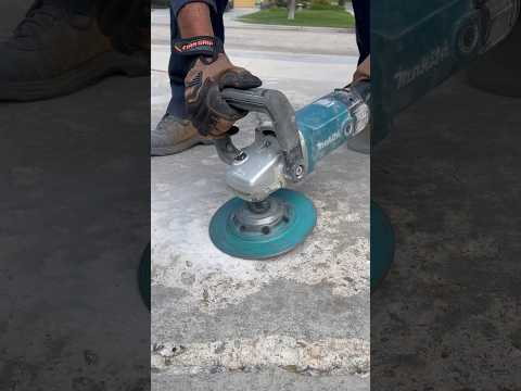 🙌 Spalling repair done right. #homeimprovement #concreterepair #concrete