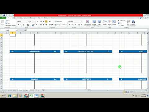General Ledgers (T-Account) | Urdu/Hindi | Sir Yawar | Mentor Academy