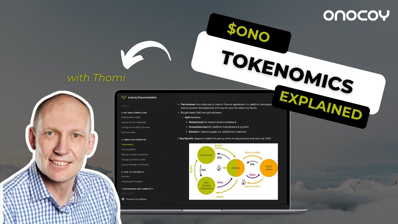 $ONO Tokenomics Explained | How onocoy’s Two-Token Model Powers a Decentralized RTK Network