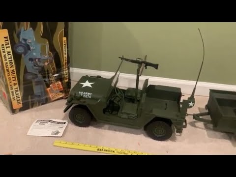 Ultimate Soldier 1/6 scale M151A2 Mutt & M416 Trailer review 21st century toys