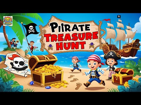 Pirate Treasure Hunt || A Swashbuckling Search for Gold! 🏴☠️