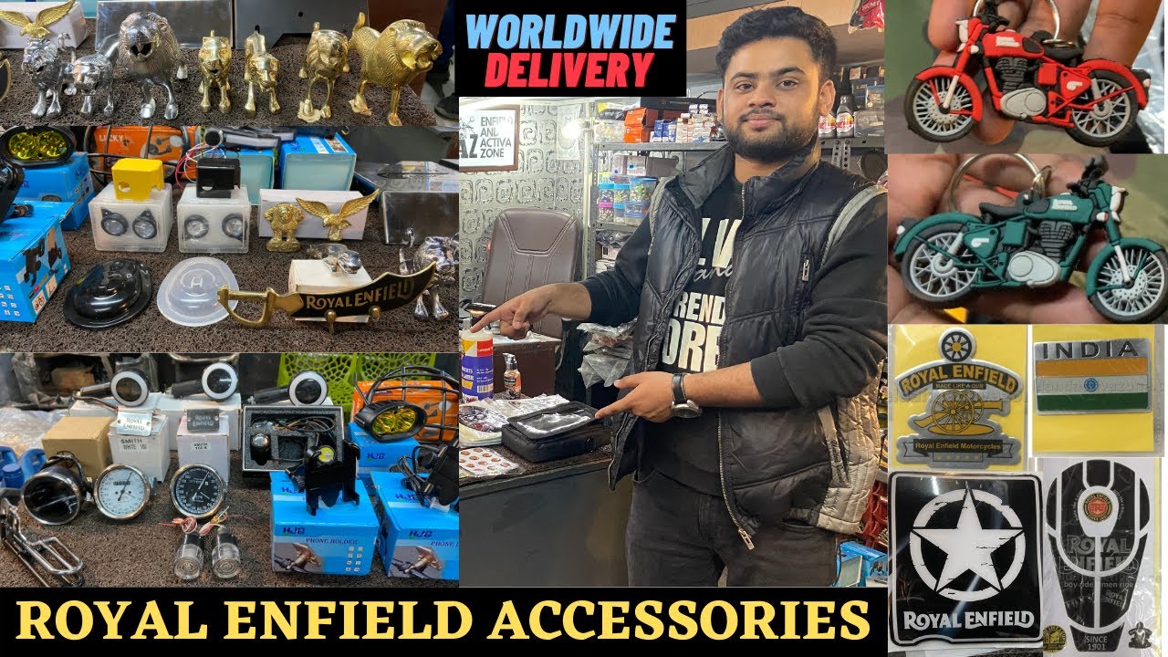 Royal Enfield Accessories | Stickers & Key rings | Enfield And Activa Zone |