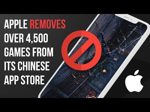 Chinese App Store of Apple has pulled down 4,500 games