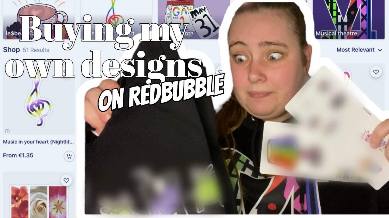 I Bought My Own Redbubble Merch - Here's What I think
