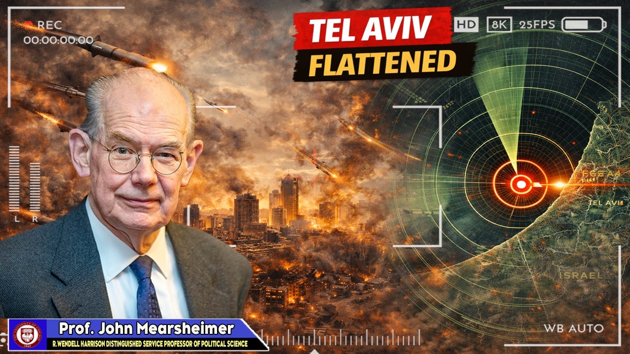 Israel Defenses COMPLETELY EMPTY – The Next Wave Ends TEL AVIV | John Mearsheimer