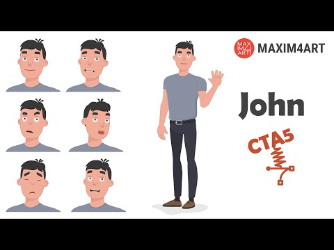 John - Cartoon Animator/Actor - Reallusion Content Store