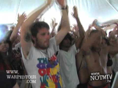 3OH3! Dance Party! - In 2008, The band 3OH!3 lead crowd to a rare dance party.
