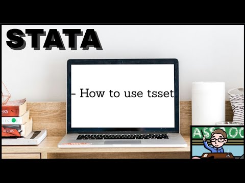 Stata - How to use tsset