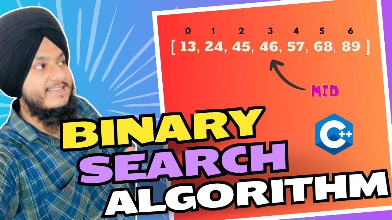 Binary Search Algorithm | C++ | Jass #programming #problemsolving #logicbuilding #binarysearch