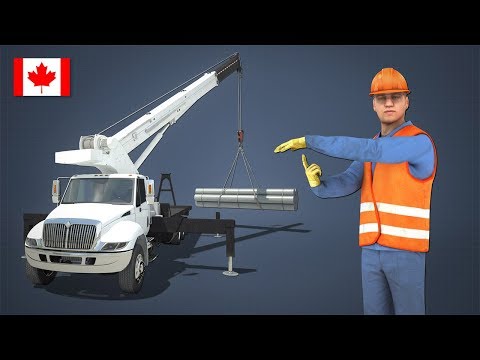 Crane Hand Signals for Canada