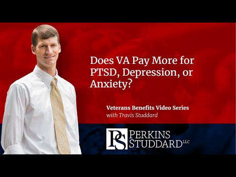 Does VA Pay More for PTSD, Depression, or Anxiety?