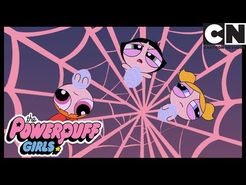 Stuck In A Web | Powerpuff Girls -…: English ESL video lessons