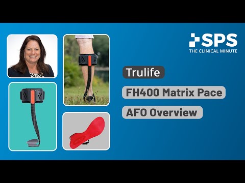 FH400 Trulife Matrix Pace AFO Overview | The Clinical Minute