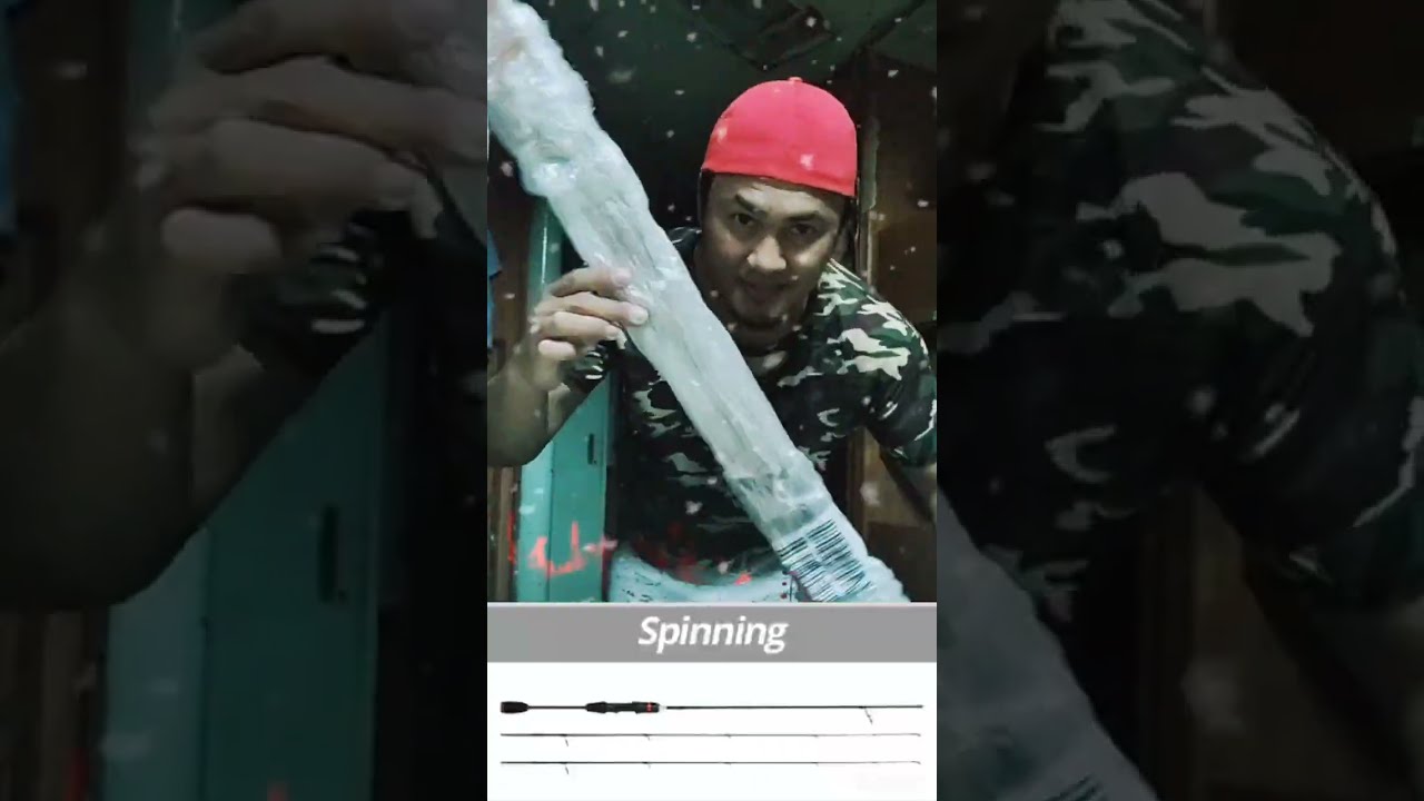 UNBOXING KASTKING MAX STEEL FOR THE WIN CARBON SPINNING M/MEDIUM HEAVY 2.13cm @MARINOMIXTV