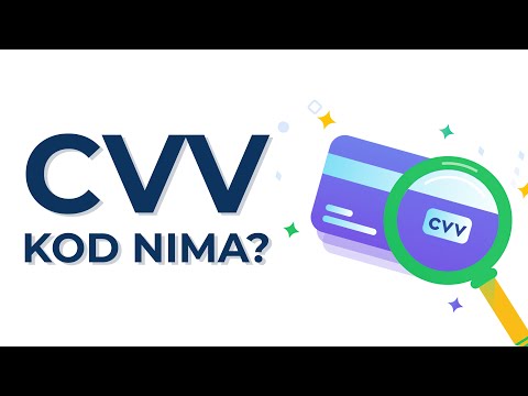 CVV kod nima? | Что такое код CVV?