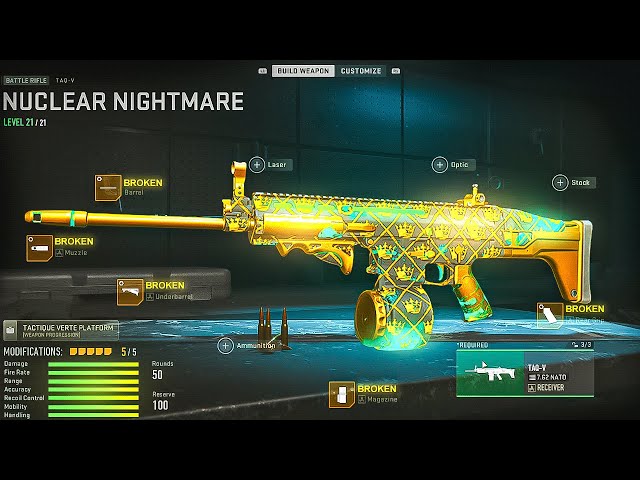 Warzone TAQ V build best loadout and class setup | The Loadout