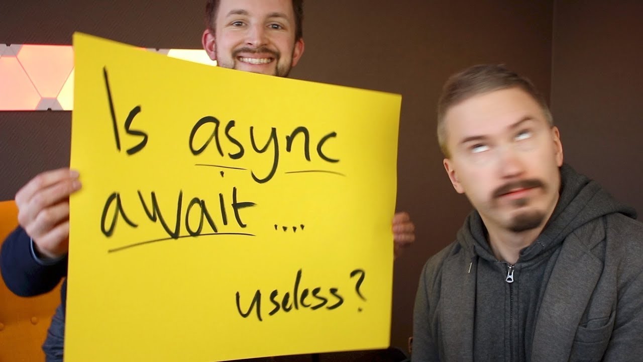 Is async / await useless?