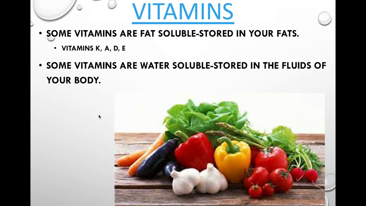 6 Basic Nutrients and MyPlate