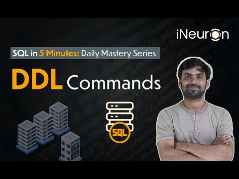 What is Data Definition Language (DDL) Commands | SQL Tutorial