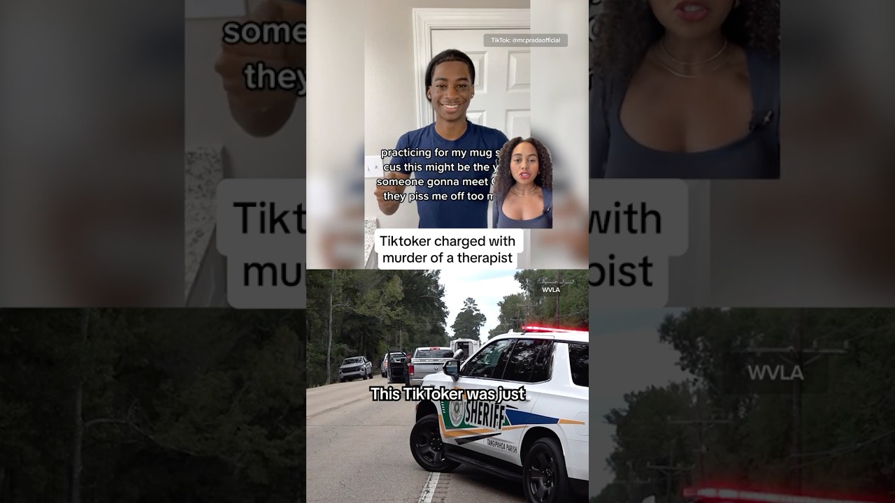 TikToker charged with murder of a therapist