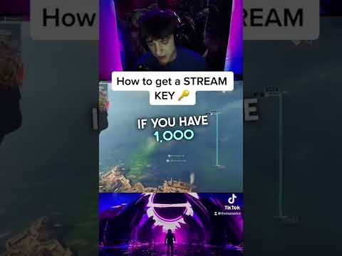 HOW TO get a STREAM KEY! (For TikTok)