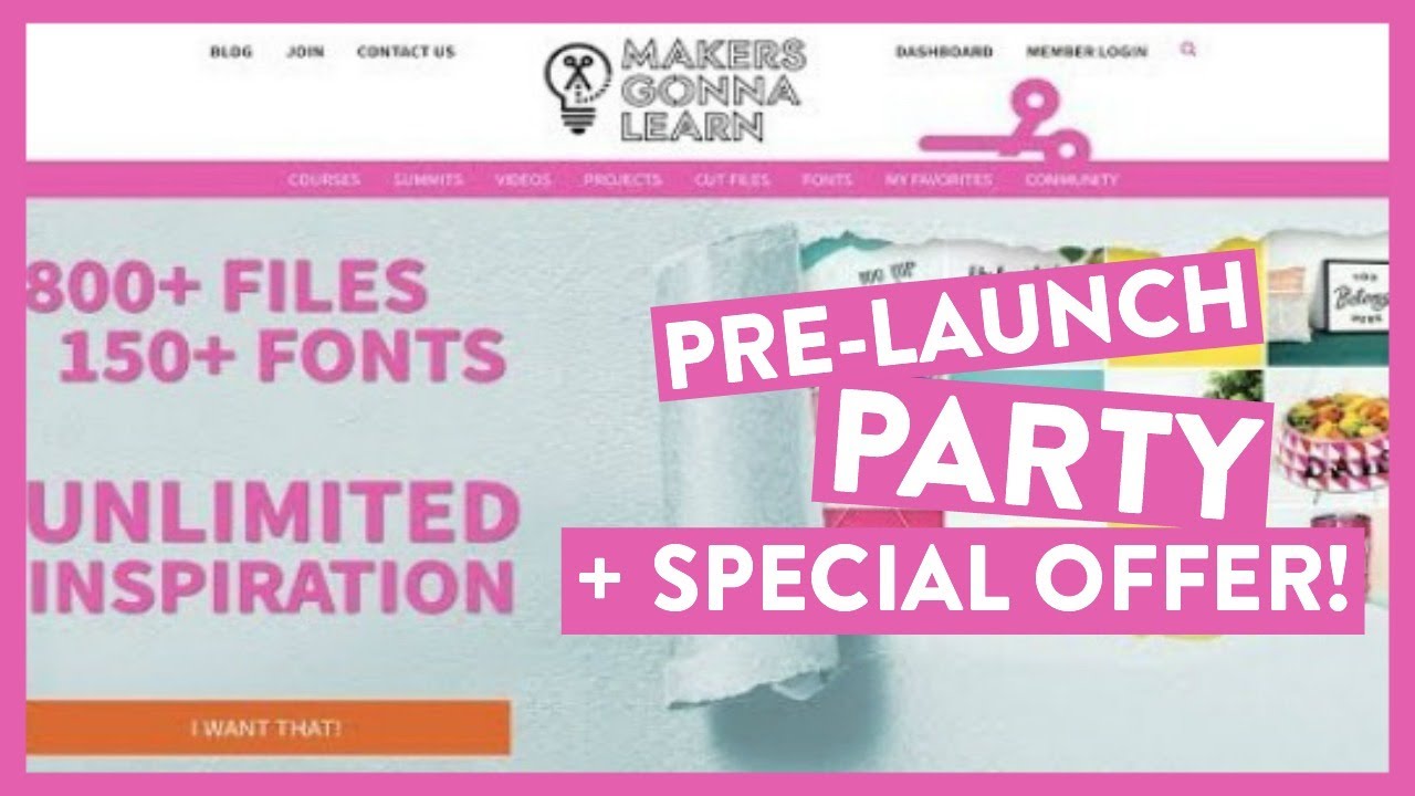 PRE-LAUNCH PARTY + SPECIAL OFFER! - Makers Gonna Learn