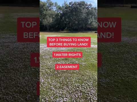 Top 3 Things to know before buying Land #vacantland #land #buyland