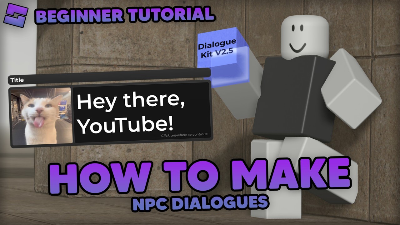 How to make NPC Dialogues in Roblox Studio // 2025 // Roblox Studio