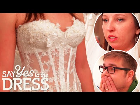 "Never Seen Something So Horrendous" Brutal Feedback Affects Bride Confidence | Say Yes To The Dress