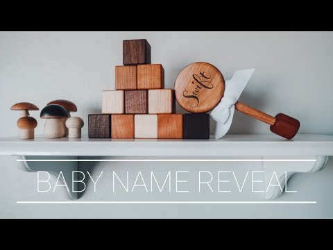BABY NAME REVEAL | The name of our third baby